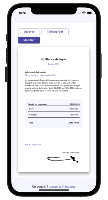 Quittancer - Générateur de quittances de loyer en ligne